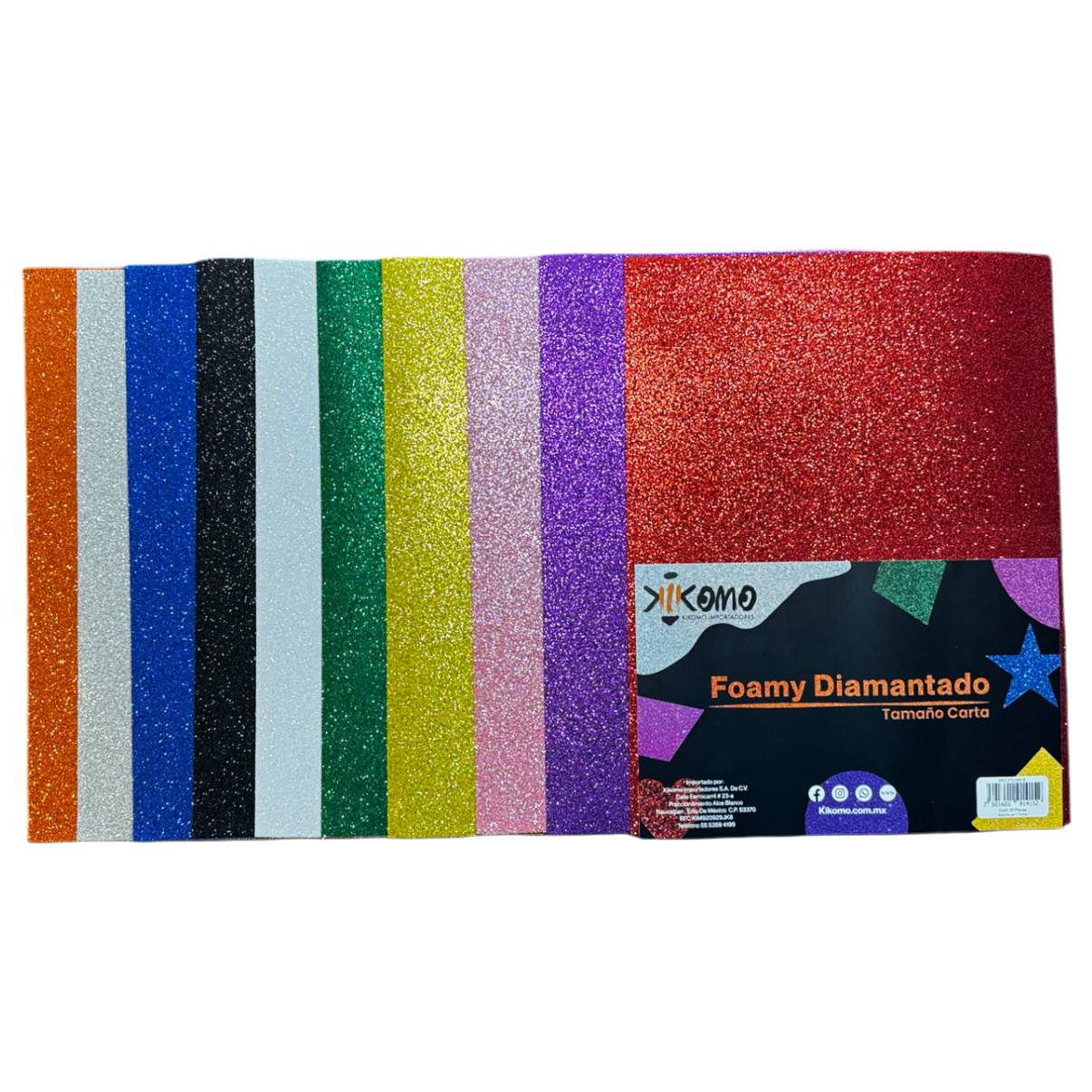 Foamy Diamantado Por Color – KIKOMO IMPORTADORES